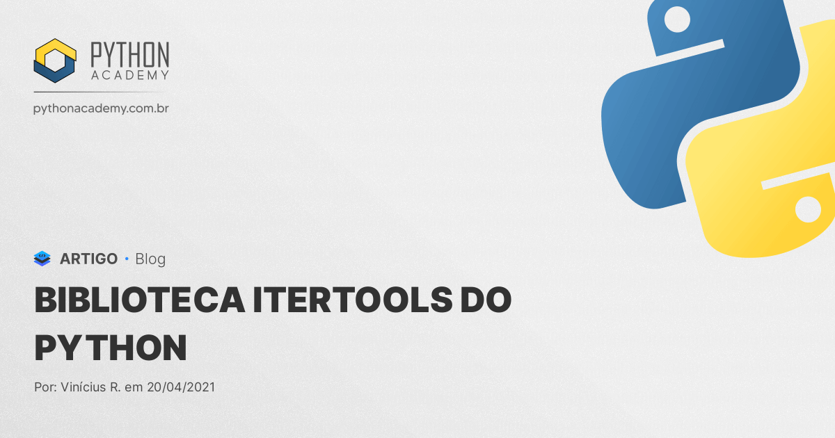 Biblioteca itertools do Python