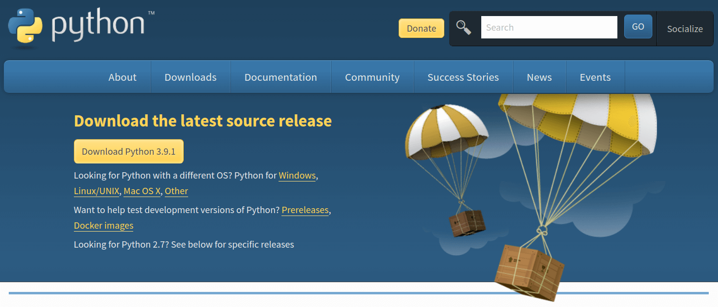 Guia de instalação do Python no Linux