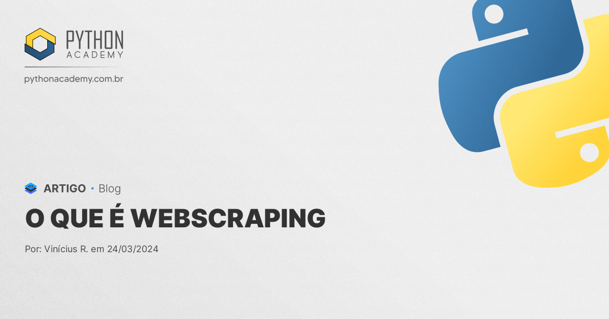 O que é WebScraping
