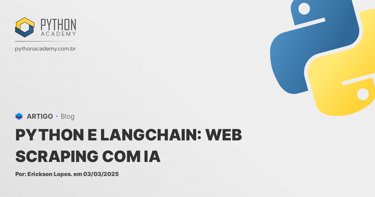Python e LangChain: Web scraping com IA